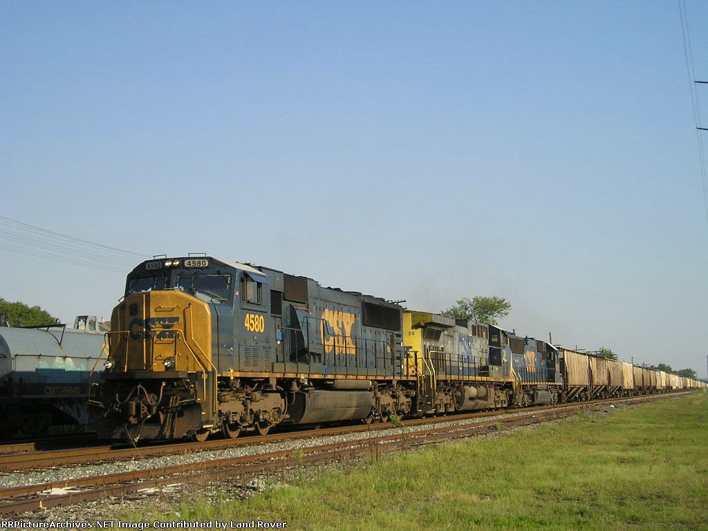 CSXT 4580 On CSX K 802- 02